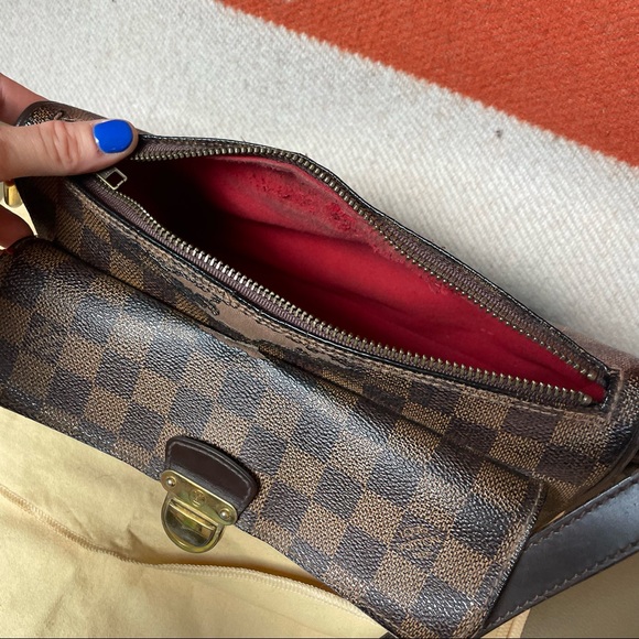 Louis Vuitton | Bags | Louis Vuitton Damier Ebene Ravello Gm Crossbody ...
